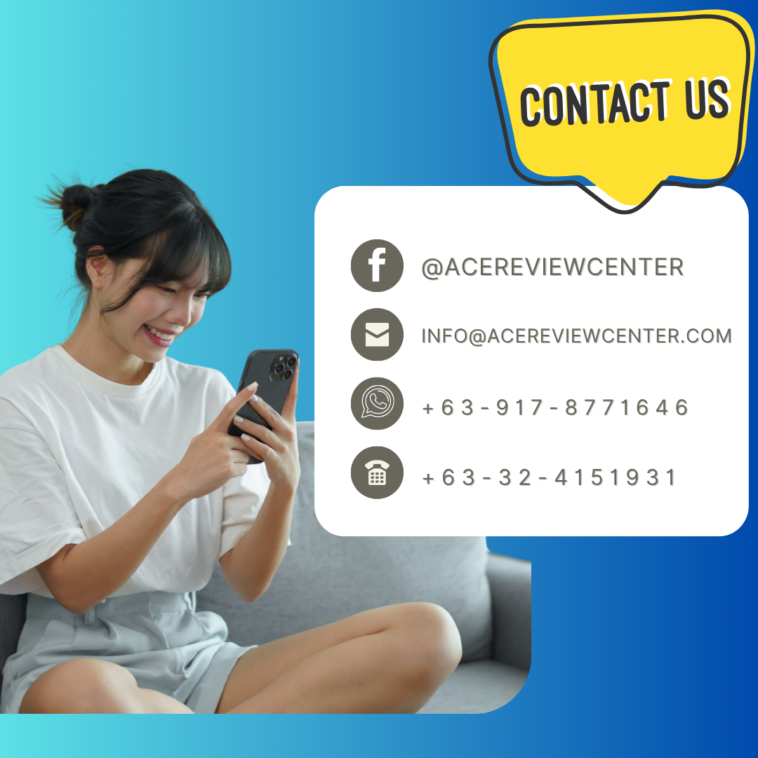 Ace Review Center: Contact Us | Ace Review Center